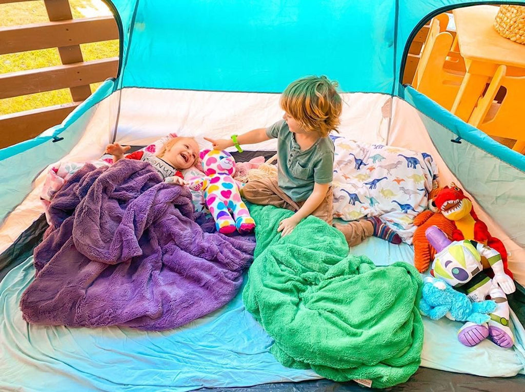 Blanket Fort Ideas To Build w/ Kids | Minky Couture