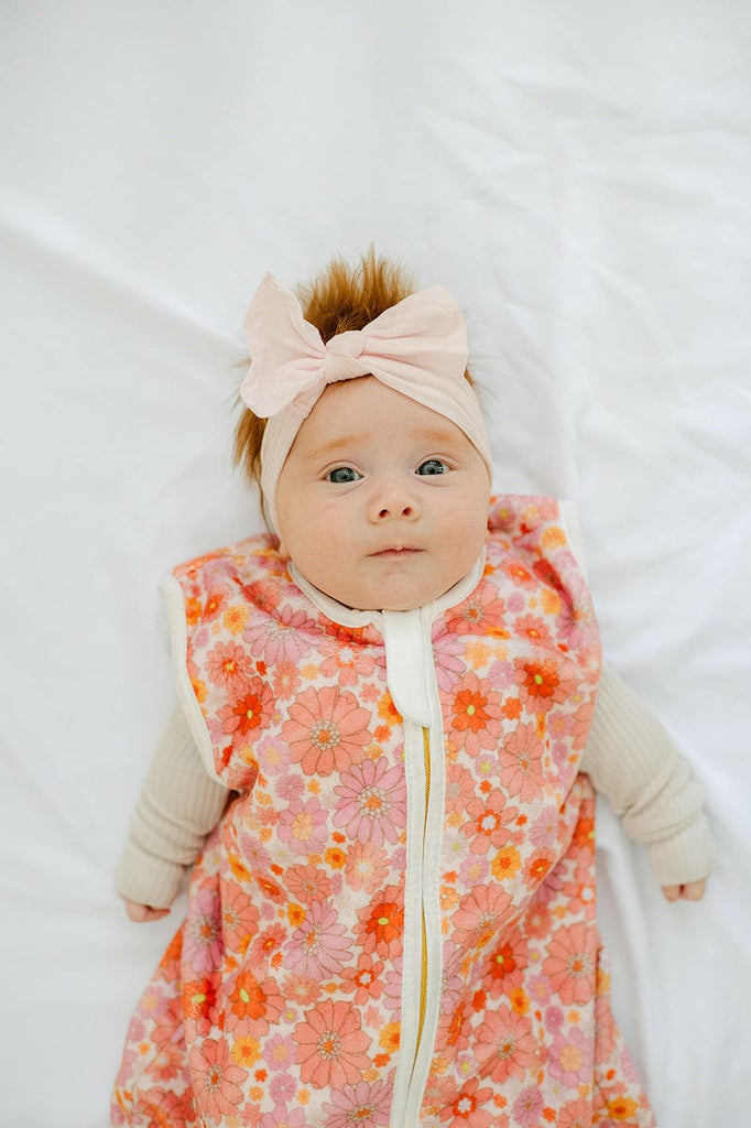 Boho Floral Wearable Minky Blanket | Minky Couture