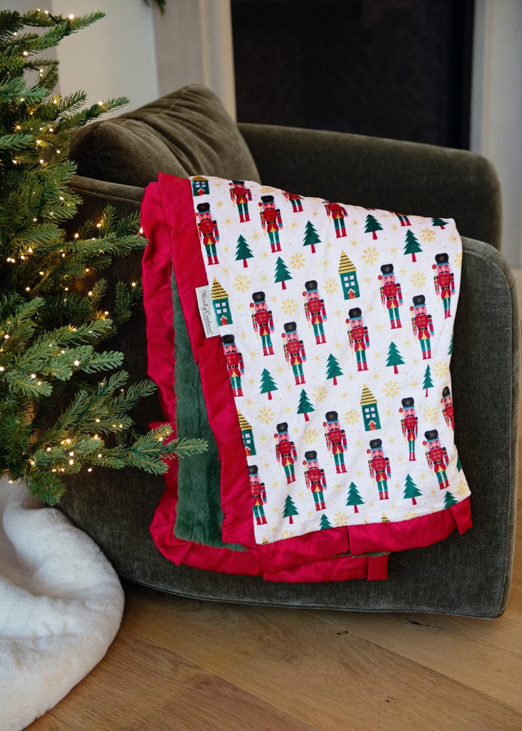 Nutcracker 2025 Plush Blanket | Minky Couture