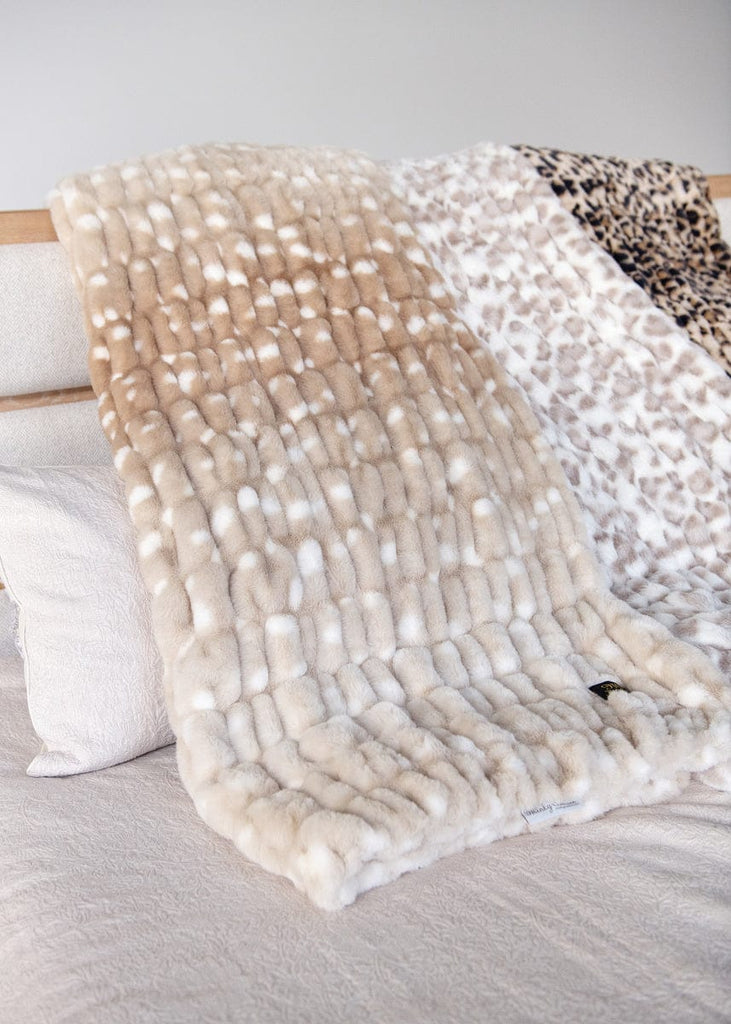 Hugs Antelope Plush Blanket | Minky Couture